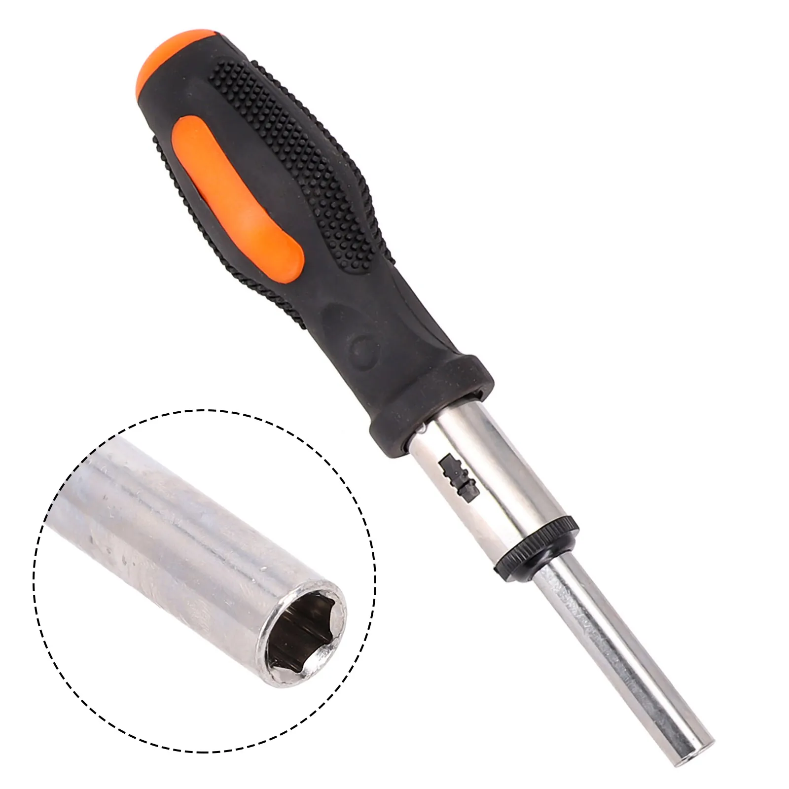 Mutilfunction-1-4-Hex-Ratchet-Screwdriver-Handle-Straight-Shank-Style ...