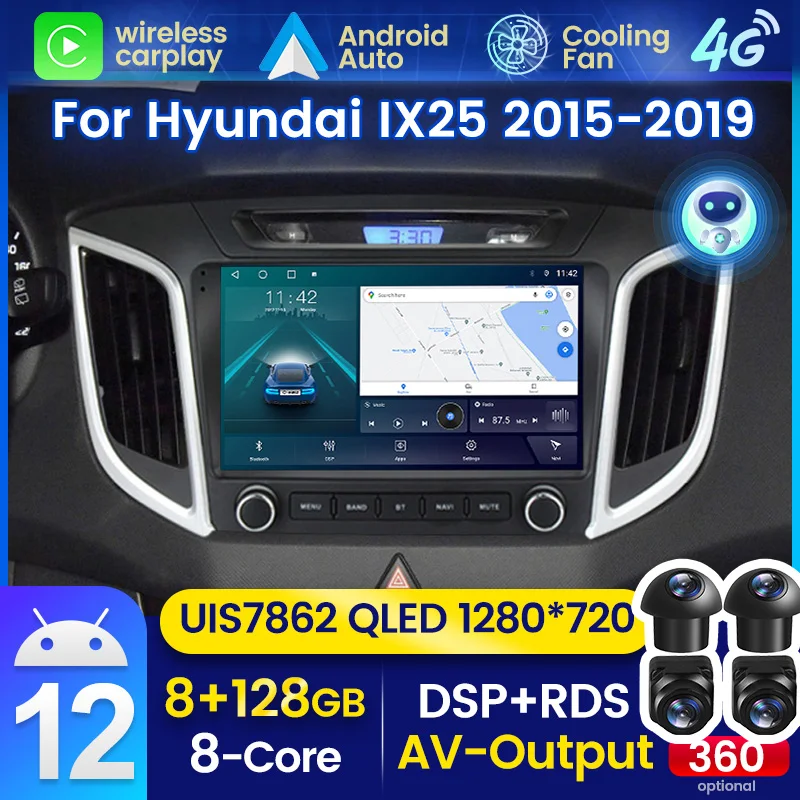 Android-Auto-Multimedia-Video-Player-Car-Radio-for-Hyundai-Creta-Ix25 ...