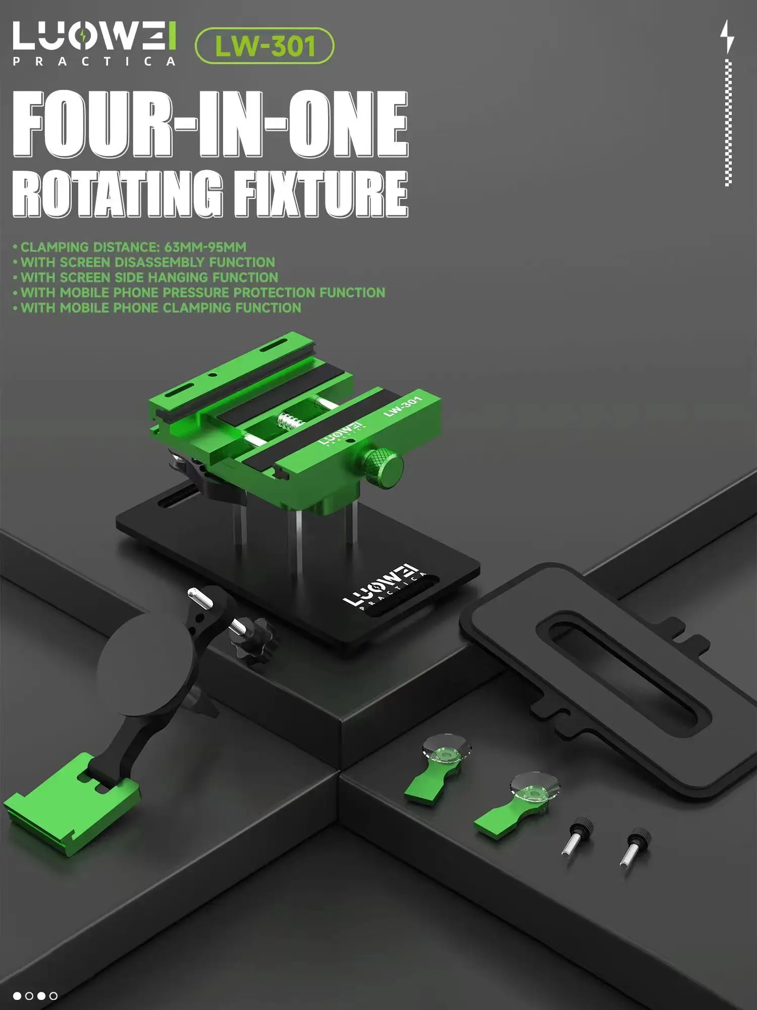 LUOWEI-LW-301-Clamping-Rotary-Fixture-Mold-Universal-For-IP-8-14-Pro ...