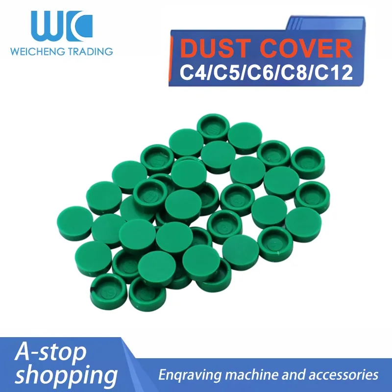 100PCS Nylon Plastic Dust Cover Green Caps Protector For HGR15 HGR20/25 ...