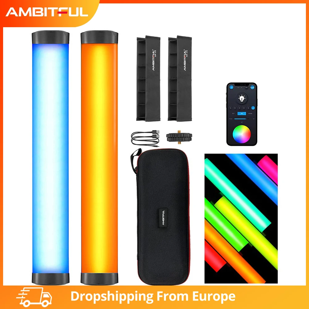 AMBITFUL-A2-Kit-2-RGB-Tube-Light-CRI-95-TLCI-97-Built-in-APP-Honeycomb ...