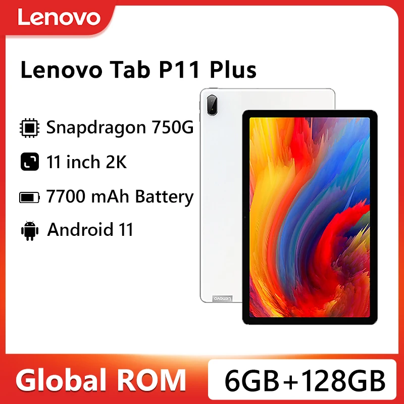 Global firmware Lenovo Xiaoxin Pad Plus Tablet PC Snapdragon 750G Octa ...