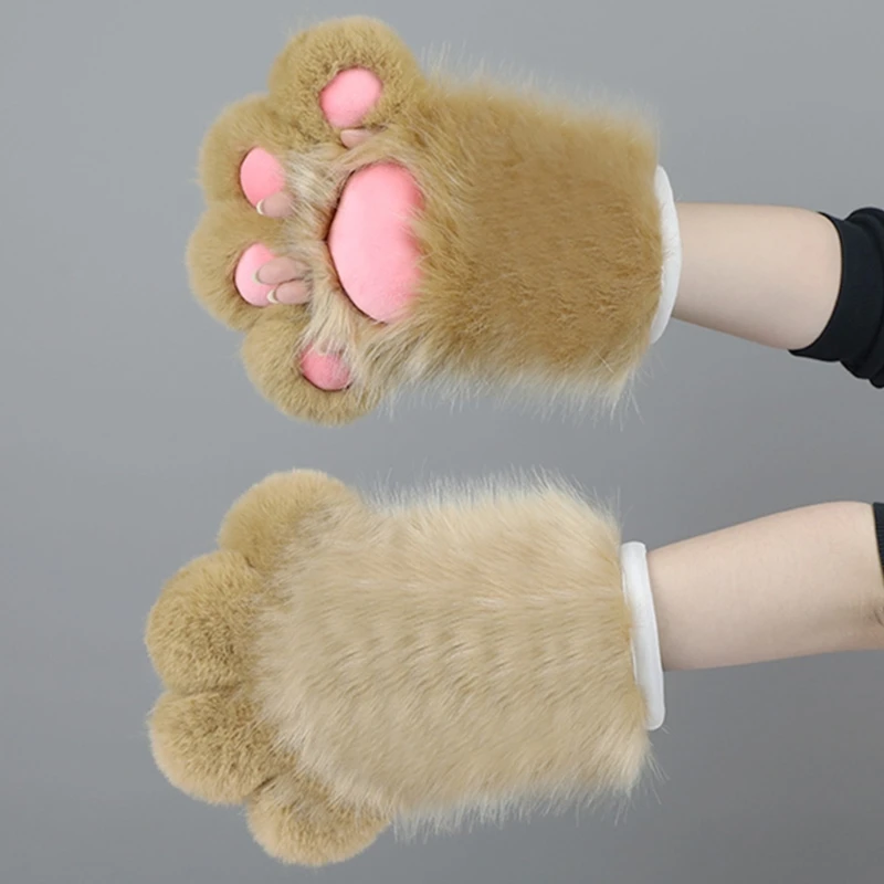 Oversized-Cat-Paw-Handmade-Animal-Furry-Devil-Gloves-Fursuit-for ...