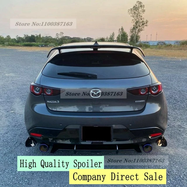 Mazda Bodykits On X: Rear Roof Spoiler Mazda3 (2019-2022), 50% OFF