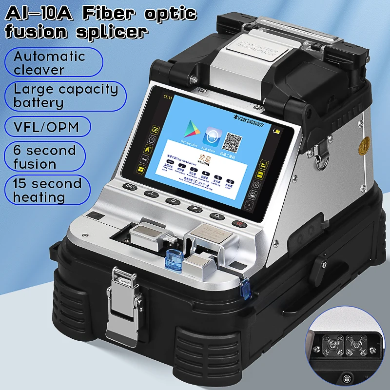 Free-shipping-original-AI-10A-fusion-splicer-machine-automatic-fiber ...