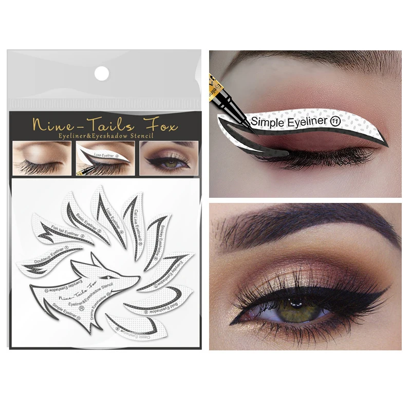 Eyeliner Stencil Template