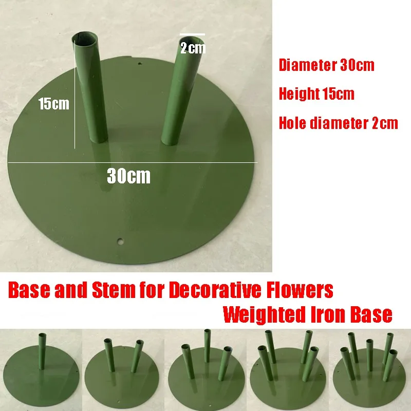 1-3pcs-Iron-Base-for-Decoration-Flowers-Wedding-Road-Lead-Flowers-Bases ...