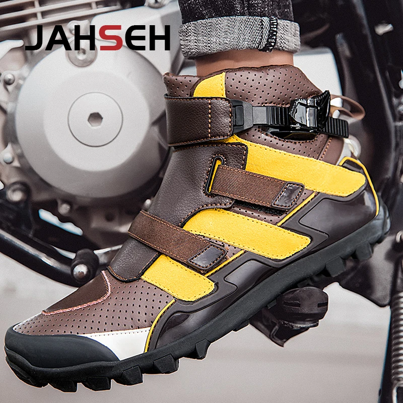 PRO-BIKER SPEED BIKERS Motorcycle Boots Men Moto Racing Motocross Off ...