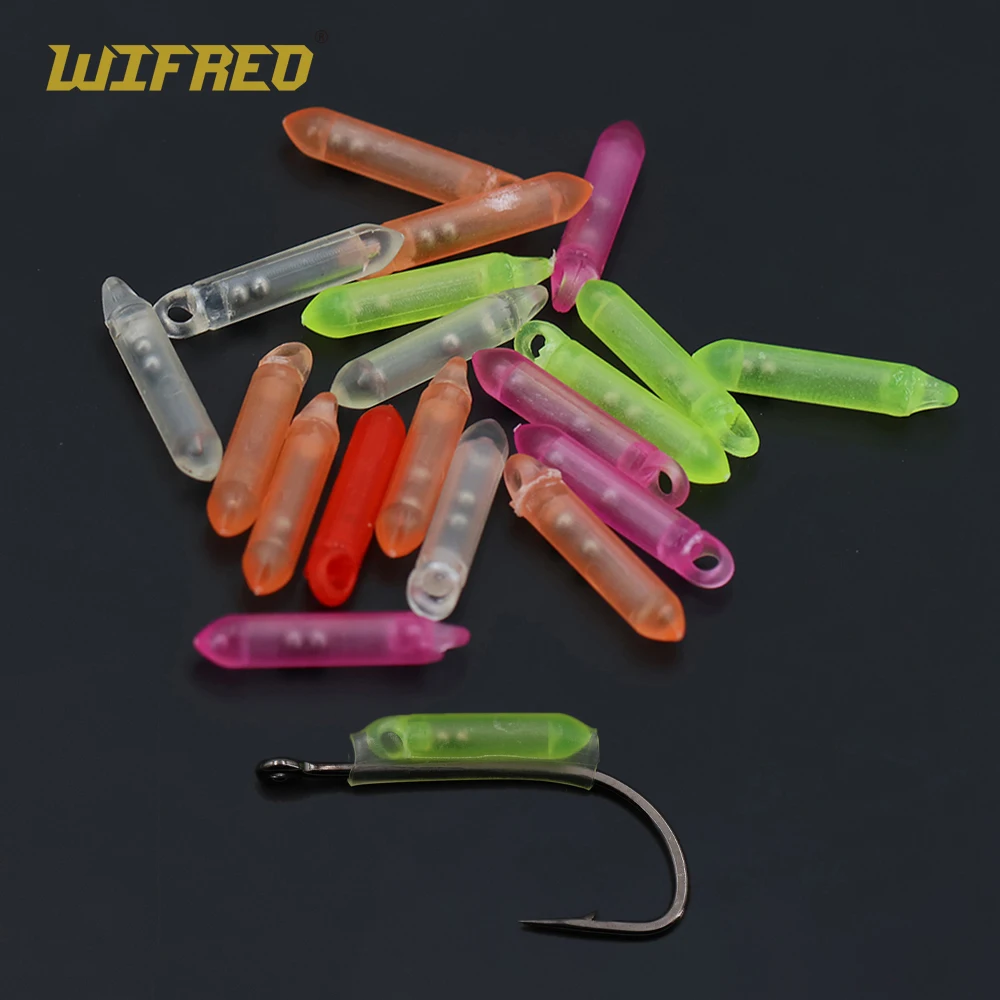 Wifreo 20pcs Plastic 2 Balls Rattles Luminous Bead Sound Rattles With ...
