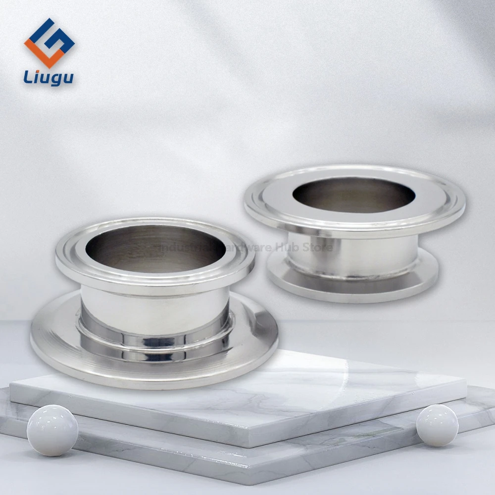 SS304 Sanitary Tri Clamp Pipe Fittings - 50.5/64/77.5/91/106/119mm ...