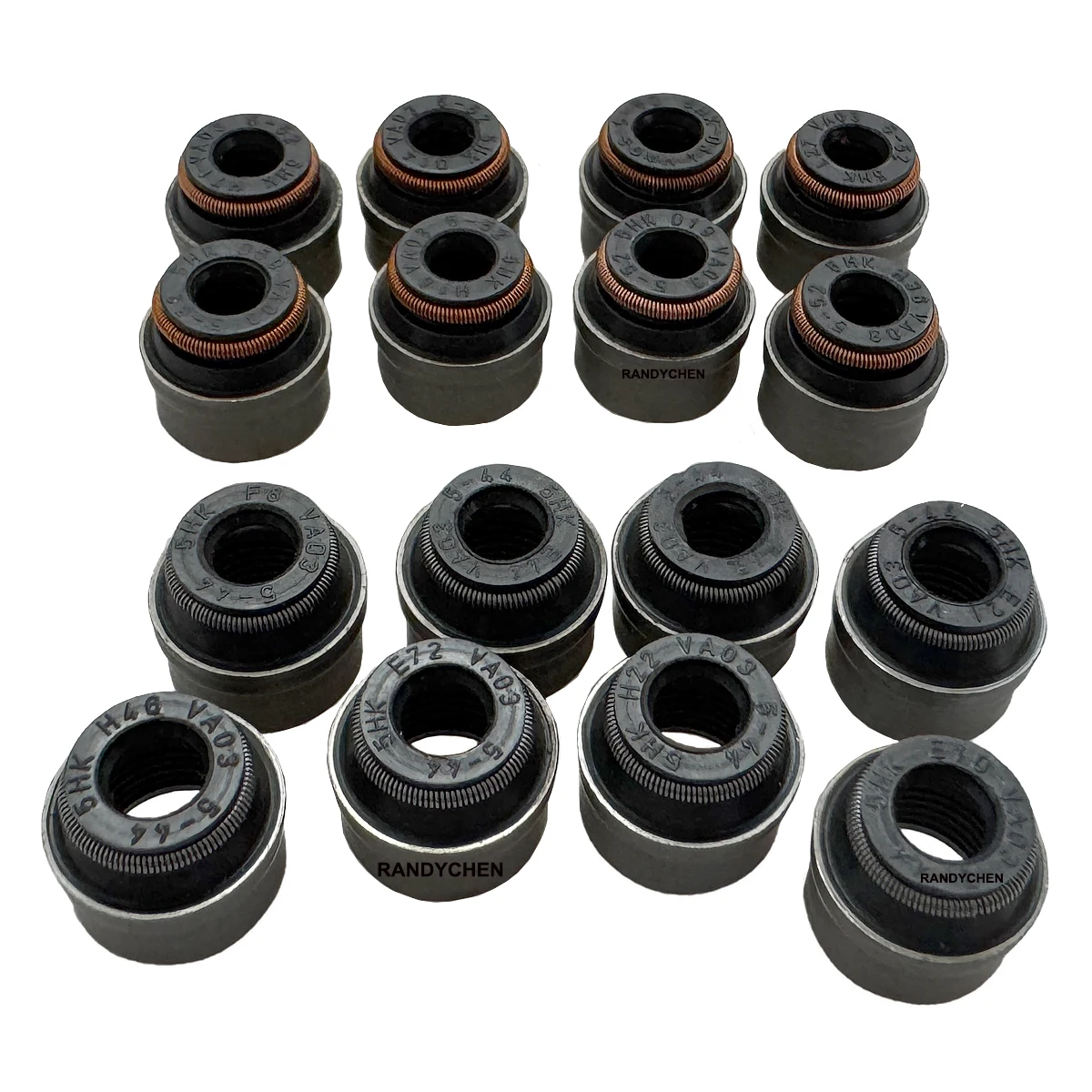 8/16PCS Engine Valve Stem Oil Seal 5mm for VW Golf 7 Polo 5 Jetta 6 ...
