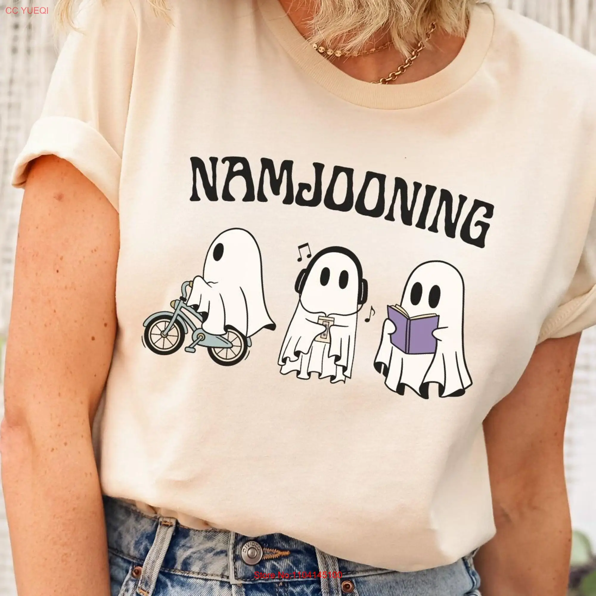 Namjooning T Shirt Kpop Halloween RM for ARMY Namjoon Merch K pop GhosT ...