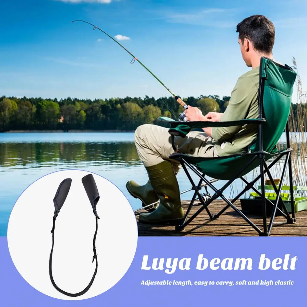 Fishing-Rod-Strap-Length-Adjustable-High-Elasticity-Fishing-Rod-Holder ...