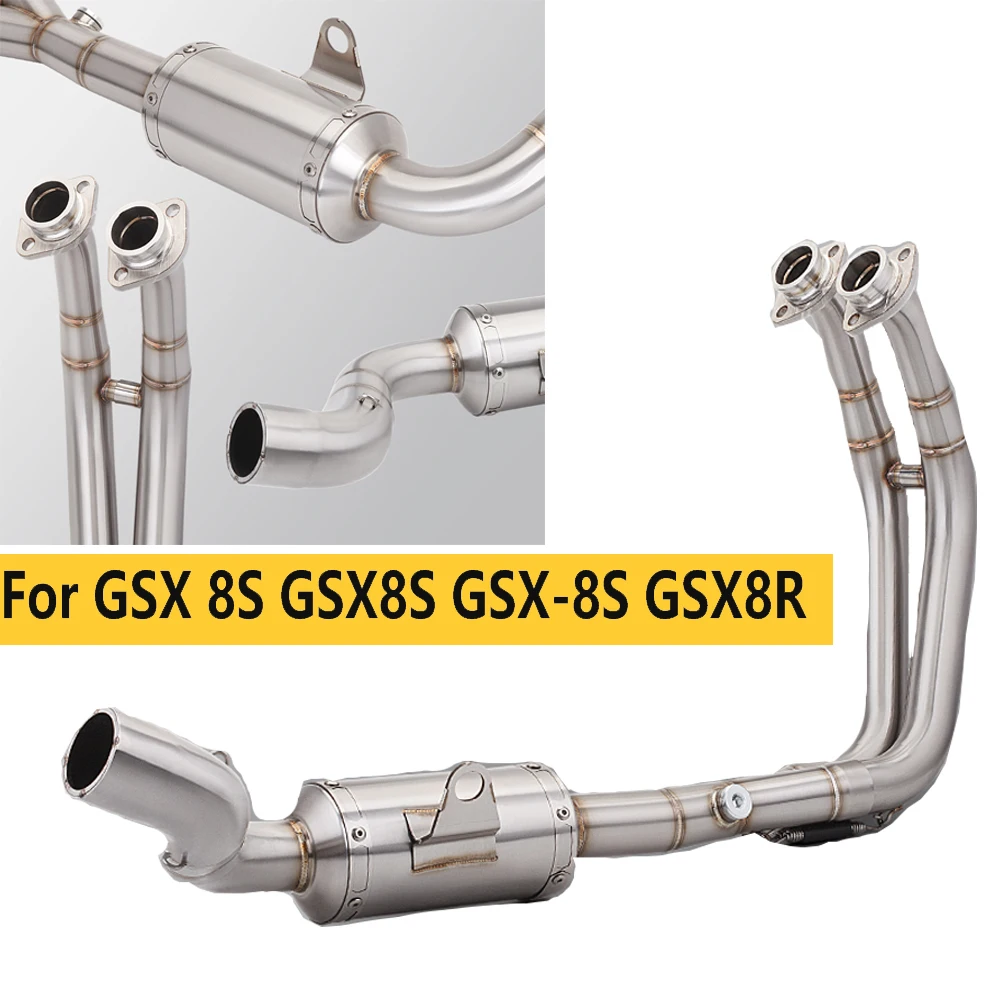 Universal 51mm stainless steel high-performance exhaust pipe for 2024 ...