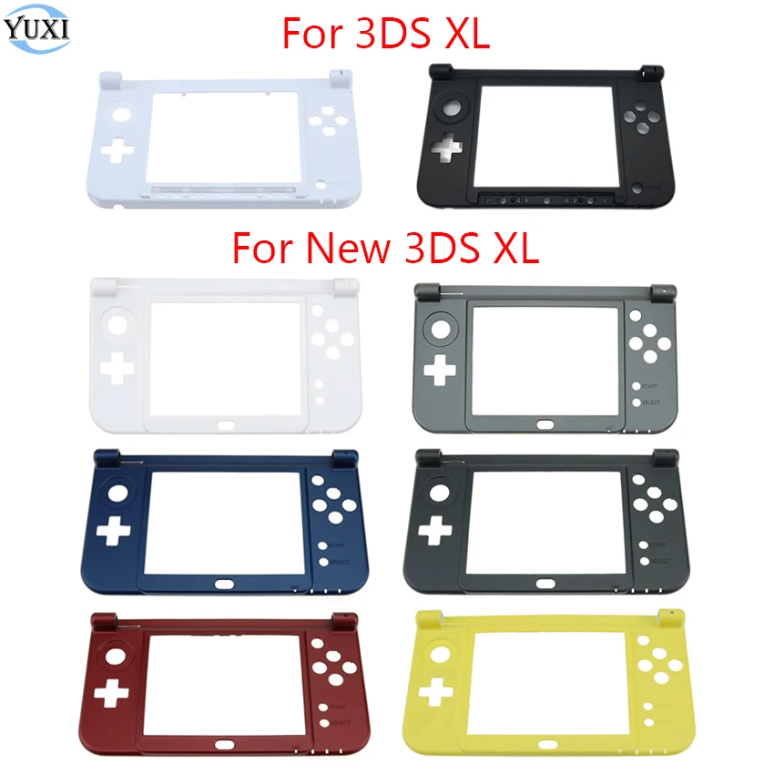 YuXi-For-3DSXL-3DSLL-Plastic-Middle-Frame-Side-C-Shell-Housing-Case ...