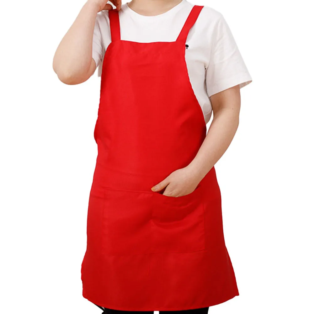 Cooking-Aprons-Waterproof-With-Pockets-73-60cm-81-61cm-Chef-Bib-Apron ...