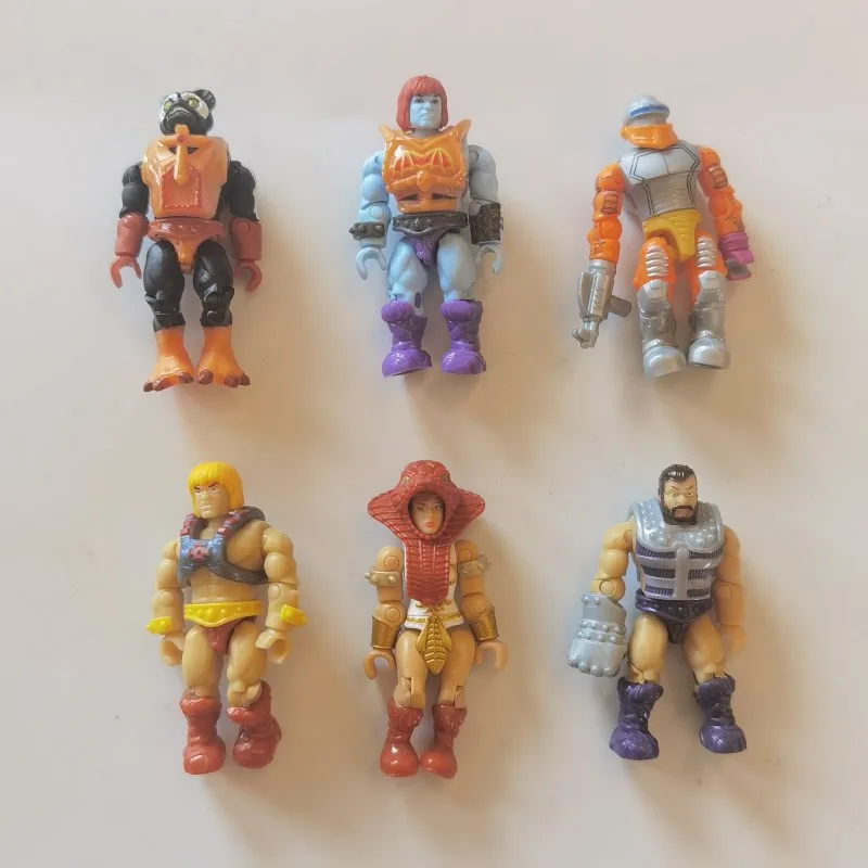 MEGA-builx-MOTU-Roboto-FISTO-Stinkor-FAKER-HE-MAN-TEELA-6-figuras-de ...