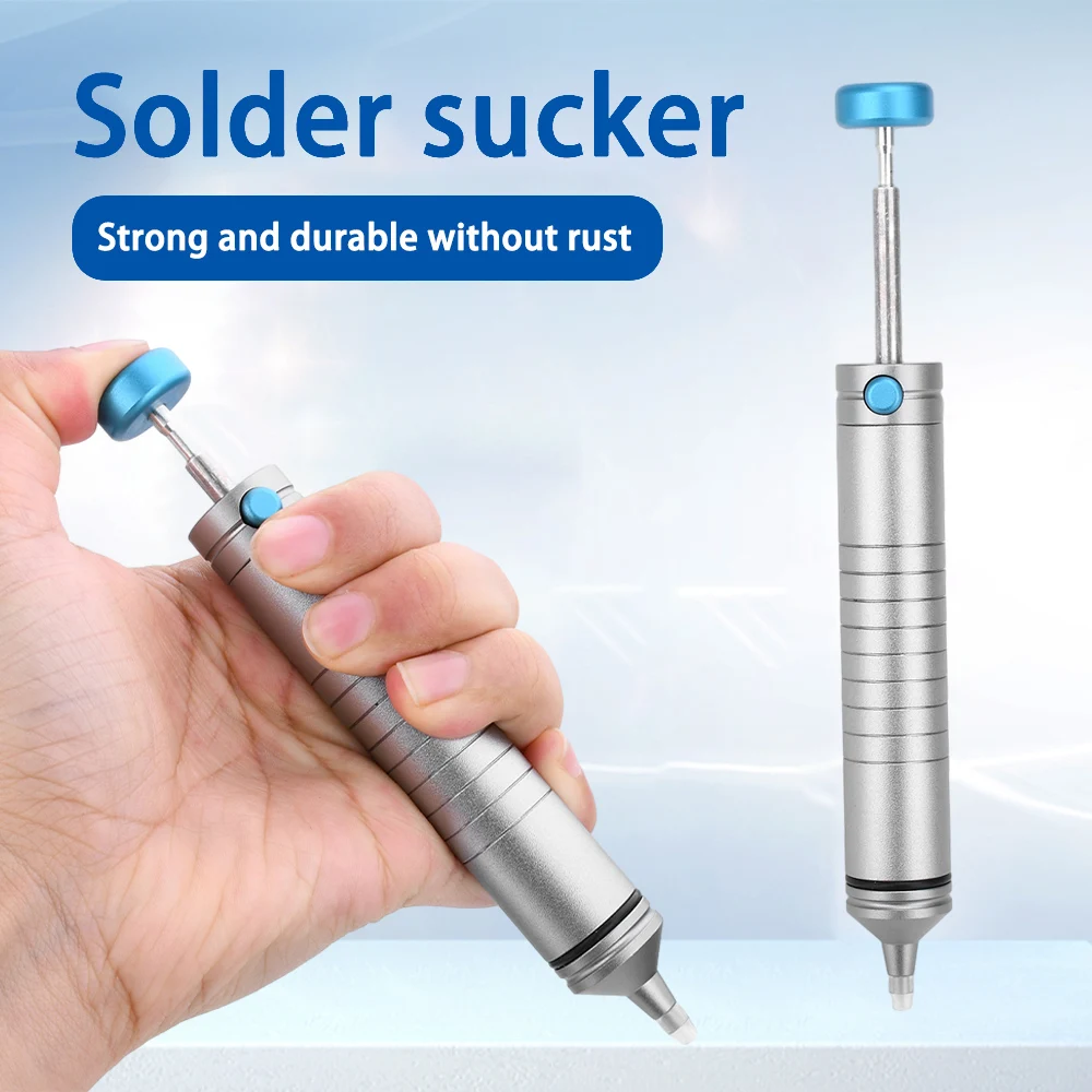 Aluminium Solder Sucker Non Clogging Heavy-Duty Desoldering Pump with ...