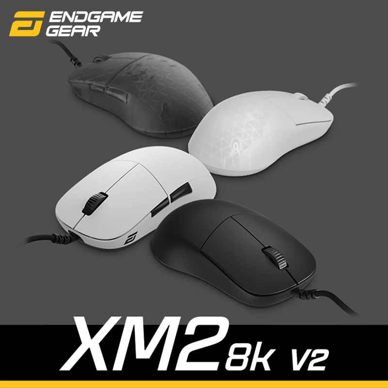 Endgame Gear XM2 8K V2 Mouse Wired Mouse Paw3950 Nordic nRF52840 8000Hz ...