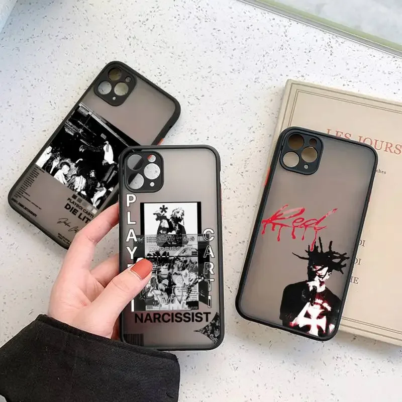 Playboi-Carti-singer-Phone-Case-matte-transparent-For-iphone-14-11-12 ...
