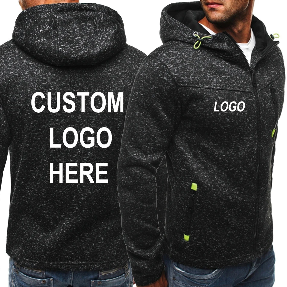 Custom-Your-Logo-Mens-Hoodies-Jacket-Autumn-Winter-Long-Sleeve-Casual ...