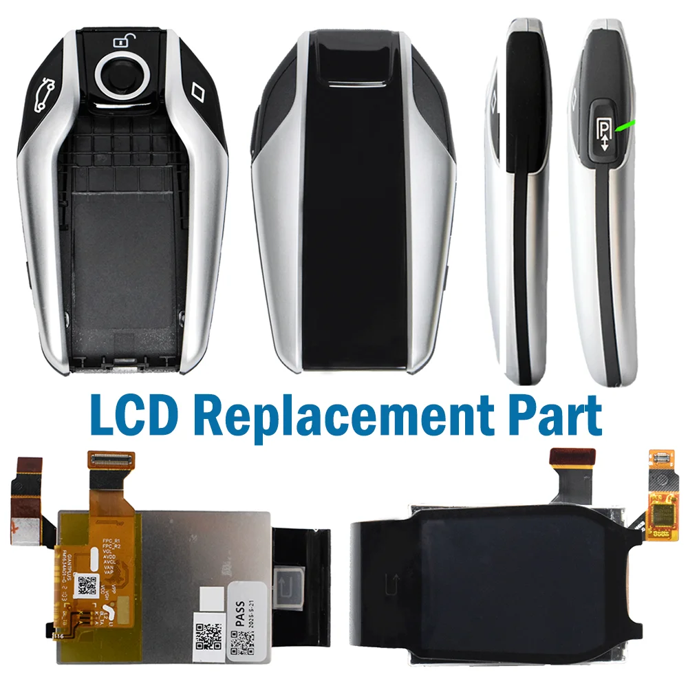 LCD Digital Remote Replacement Parts Auto Smart Key Display Screen ...