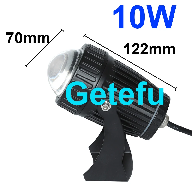 Foco LED para exteriores, 110 V, 220 V, 12 V, 10 W, 24 W, resistente al ...