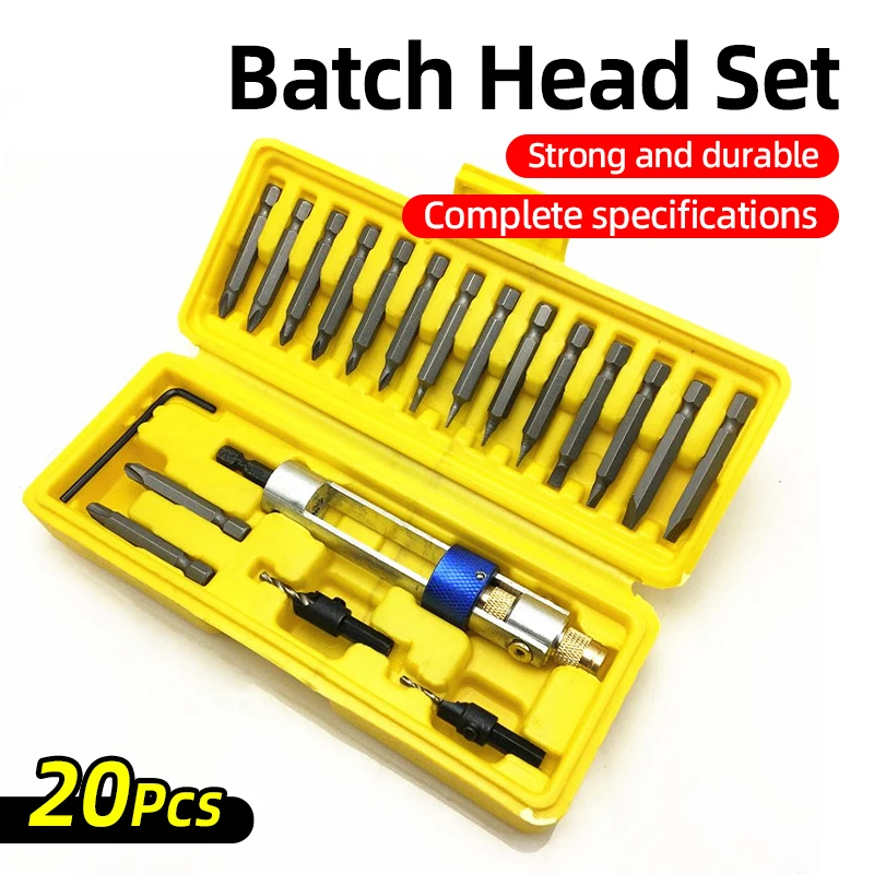 HSS-Screwdriver-Drill-Bit-Swap-Rotary-Tool-Set-Double-Head-Quick-Change ...
