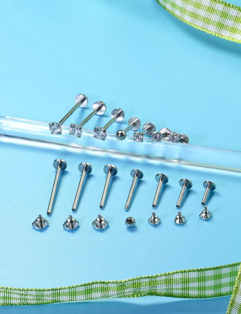 Back Dimple Piercing Rings