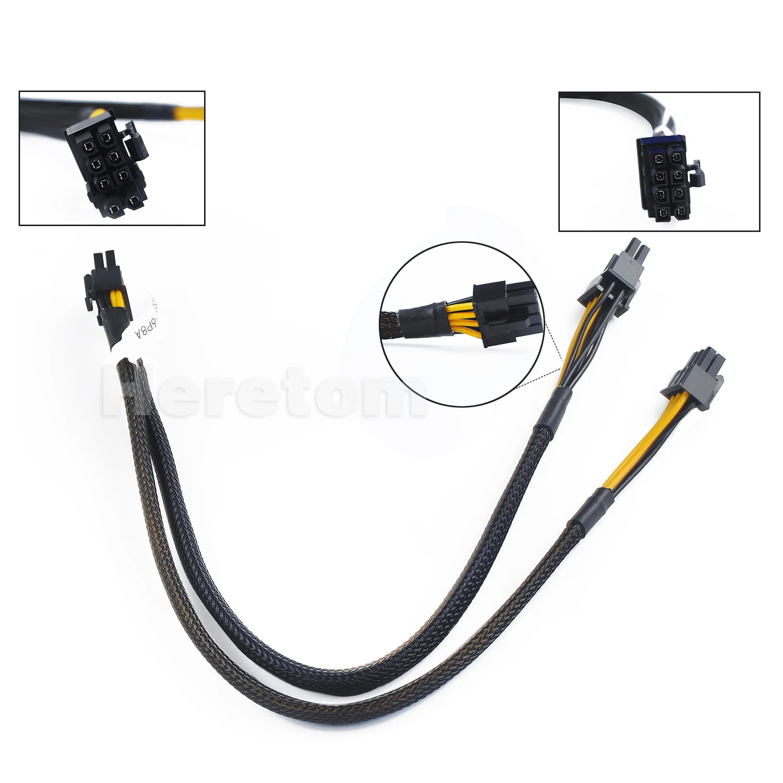 NEW 8-Pin to 6+8-Pin Card Power Cable 9H6FV for Dell R720 R730XD Riser ...