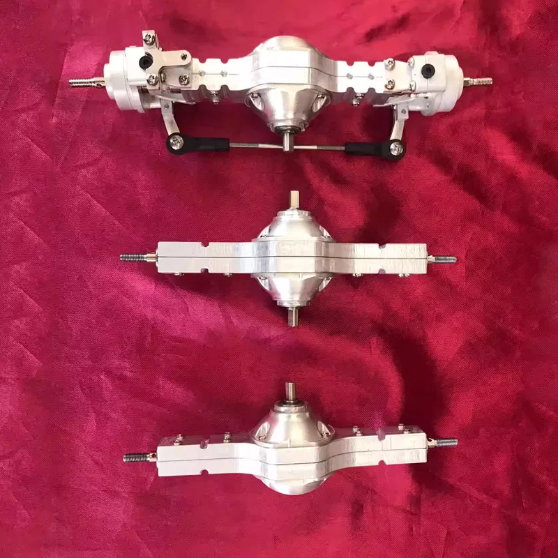 Aluminum-Alloy-CNC-6X6-Axle-Differential-Drive-Axle-for-1-14-Tamiya-RC ...