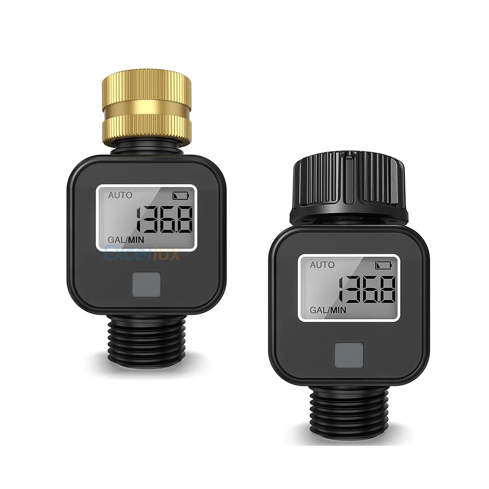 Digital Display Water Flow Meter High Accuracy Measure Water ...