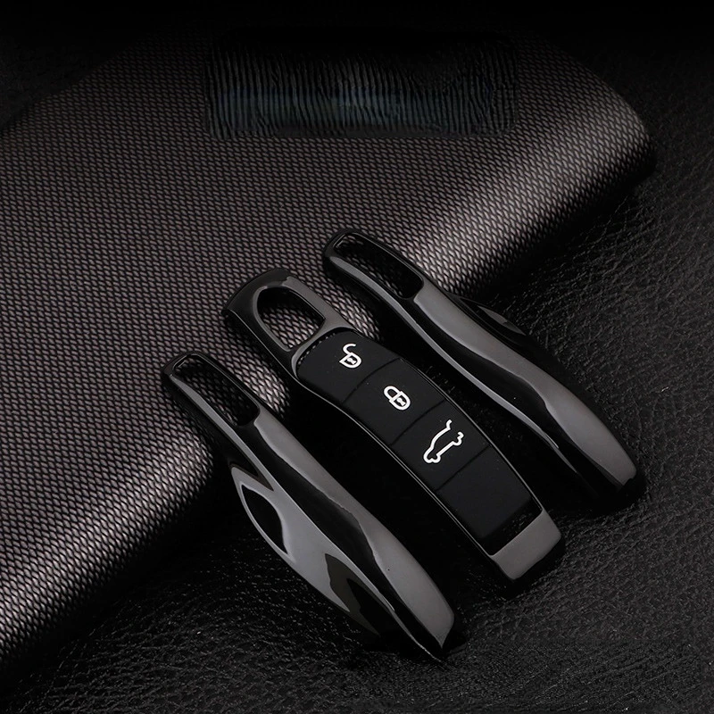 Car Smart Remote Key Case Fob Covers Set Shell For Porsche Panamera ...