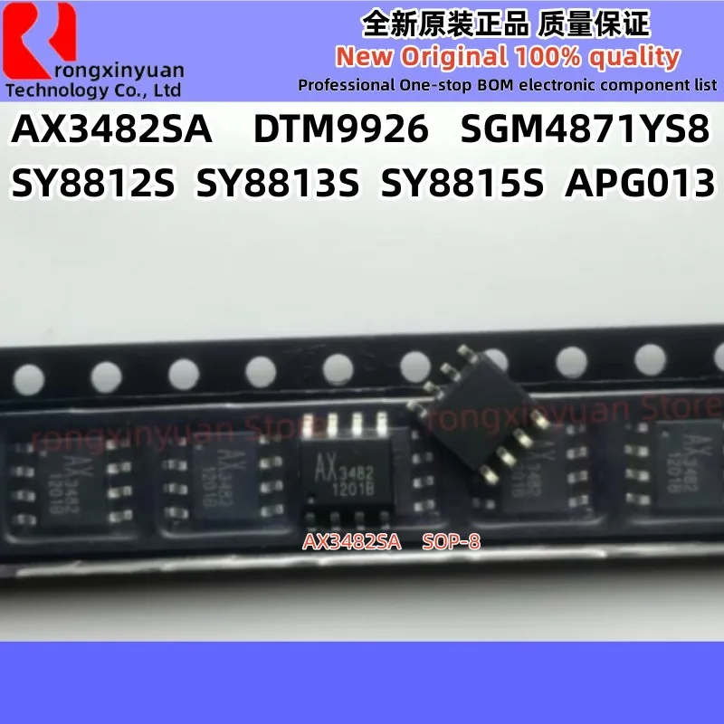 Ax3482sa Ax3482 Sop-8 Bd12a28-t1 Bd12a28 C8723rhps-h C8723rhps 100% New ...