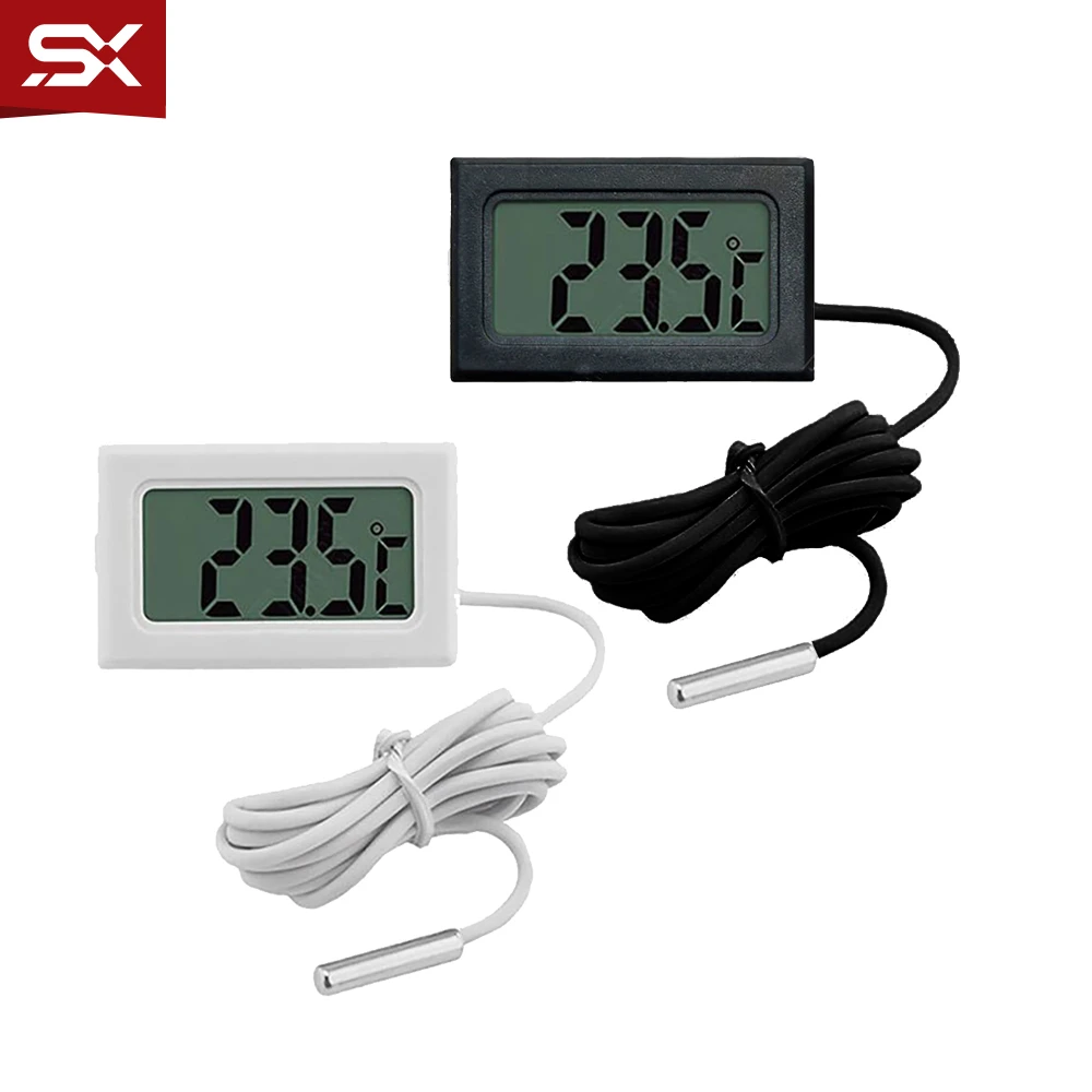 Thermometer Hygrometer Car | Digital Thermometer Indoor Lcd - 2m Mini ...