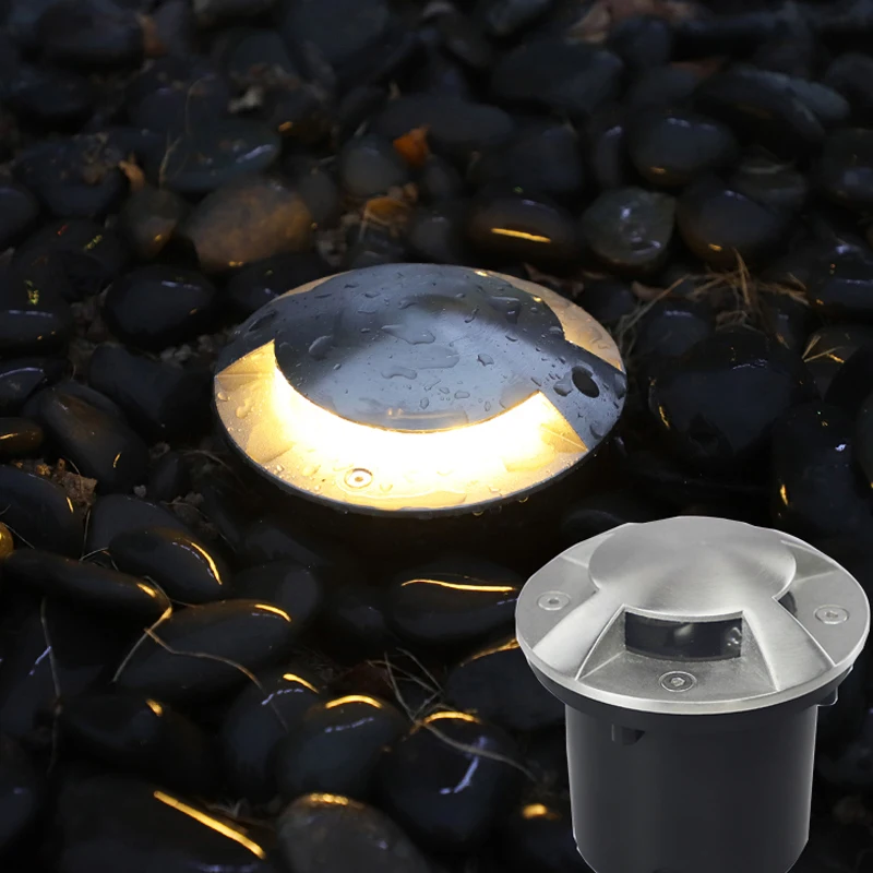 IP68 DC12V Outdoor Lighting 3W 5W Garden Yard Step Stairs Floor Deck ...