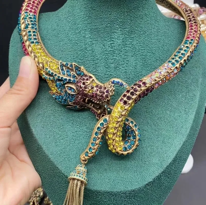 Timeless-Wonder-Retro-Zircon-Geo-Dragon-Torque-Necklace-for-Women ...