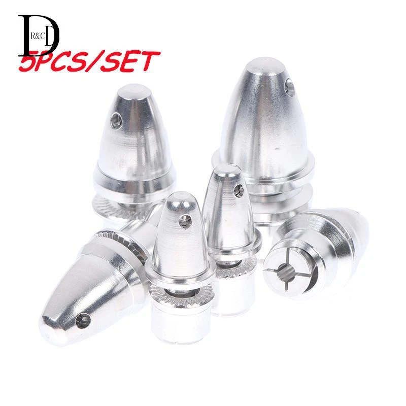5pcs/lot 5MM 6MM 8MM RC Aluminum Bullet Propeller Adapter Holder For ...