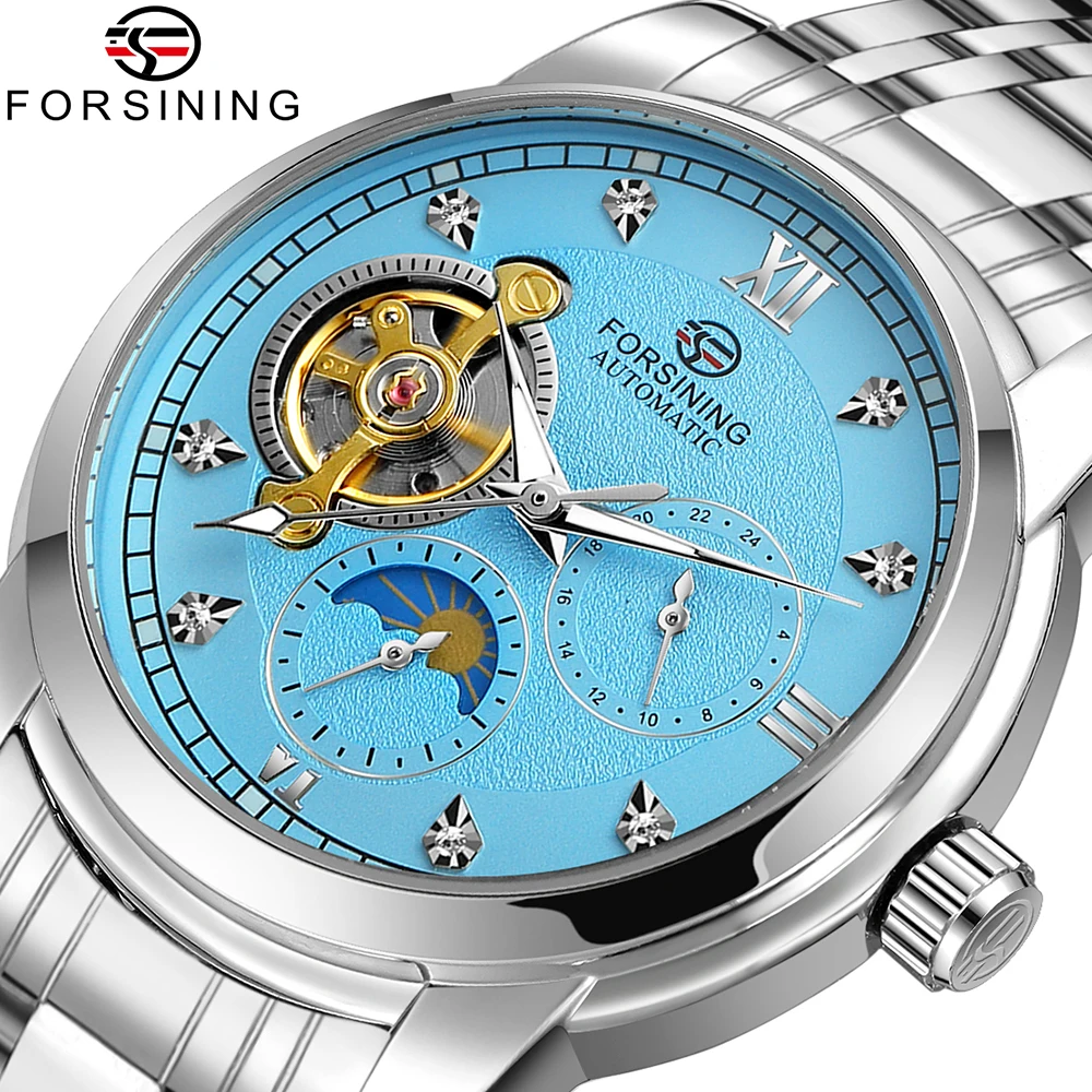 Forsining-Men-s-Fashion-Luxury-Business-Metal-Strap-Tourbillon-Luminous ...