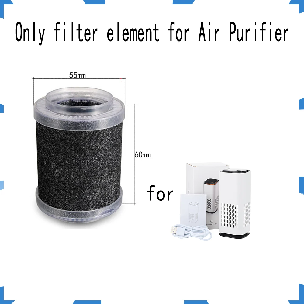 Only-Filter-Element-for-Portable-Household-Air-Purifier-Mini-Negative ...