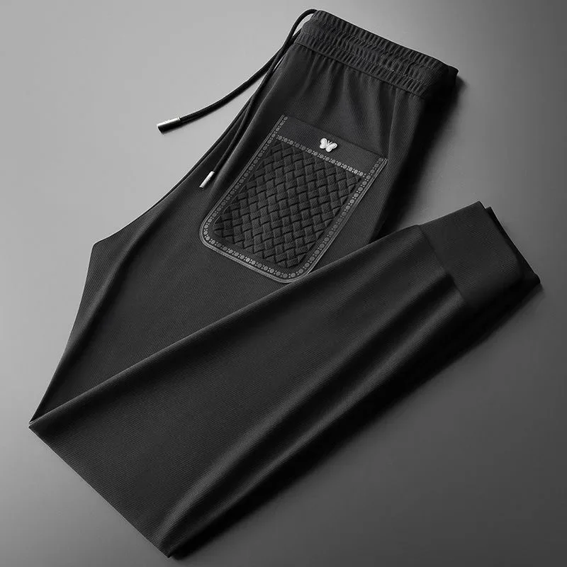 High-end-European-men-s-modal-casual-pants-summer-ice-silk-breathable ...