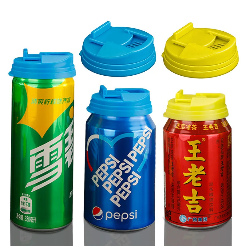 New-Style-Bottle-Top-Lid-Soda-Saver-Caps-Top-Can-Cover-Fizz-Coke-Drink ...