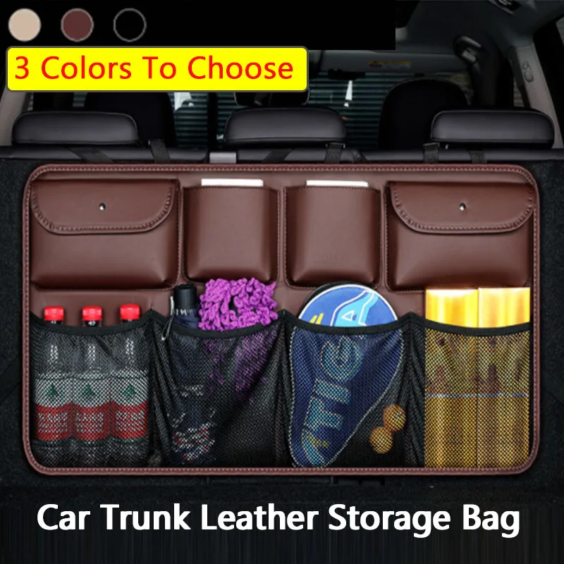 PU-Leather-Car-Rear-Seat-Back-Storage-Bag-High-Quality-Car-Trunk ...