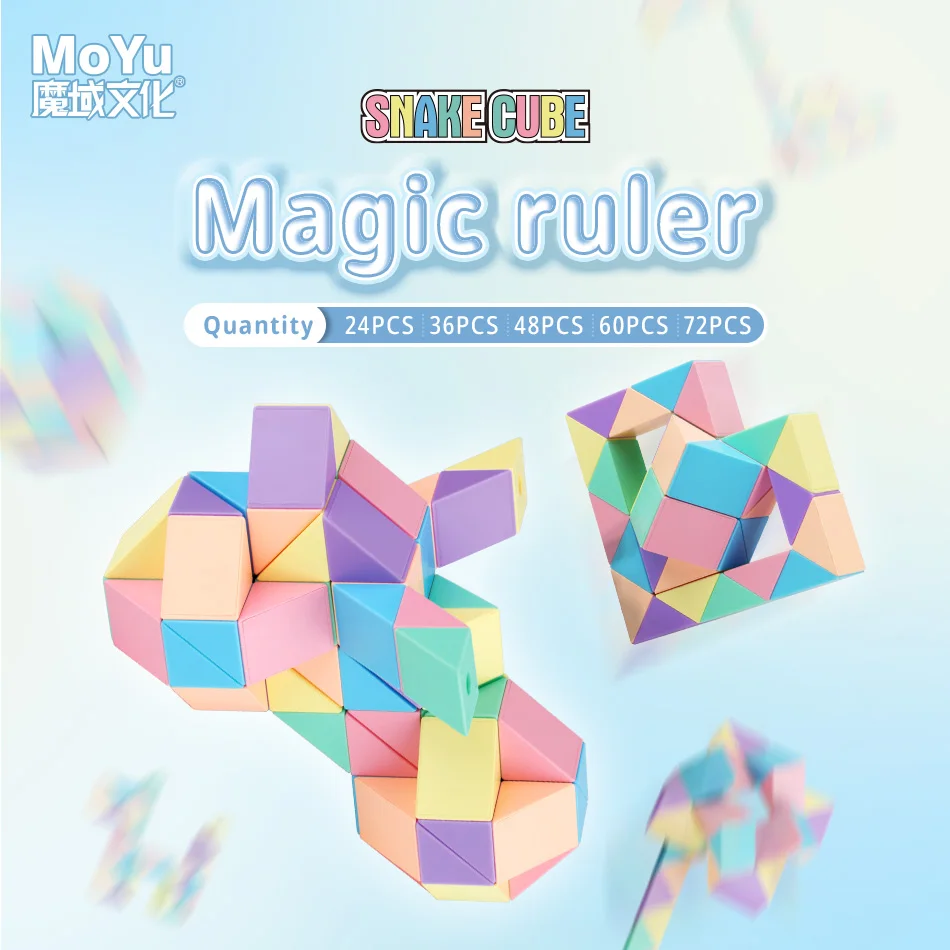 MOYU-Makaron-Magic-Ruler-24-72-Segments-Creative-Puzzle-Toys-Kids ...