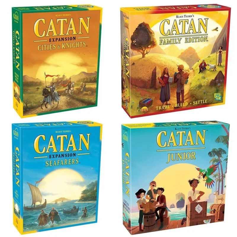 CATAN-Games-Base-Game-Mar-timos-Cidades-Cavaleiros-J-nior-Edi-o-para-a ...