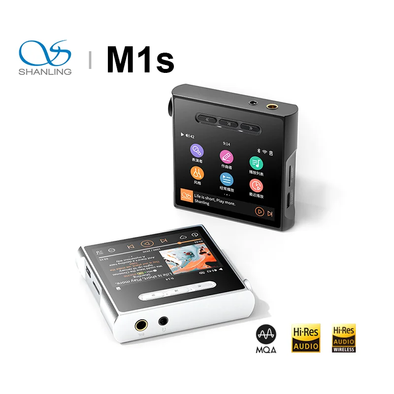SHANLING-reproductor-de-m-sica-MP3-port-til-M1S-hi-res-con-Bluetooth-5 ...