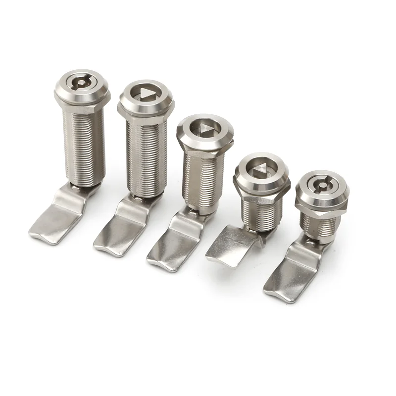 304 Stainless Steel Longer Triangle Cam Lock, XJJ-MS-705 Cabinet Lock ...