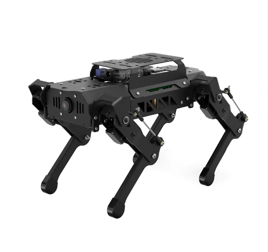 2022 New Puppypi Quadruped Robot With Ai Vision Powered By Raspberry Pi Ros Open Source Robot ...