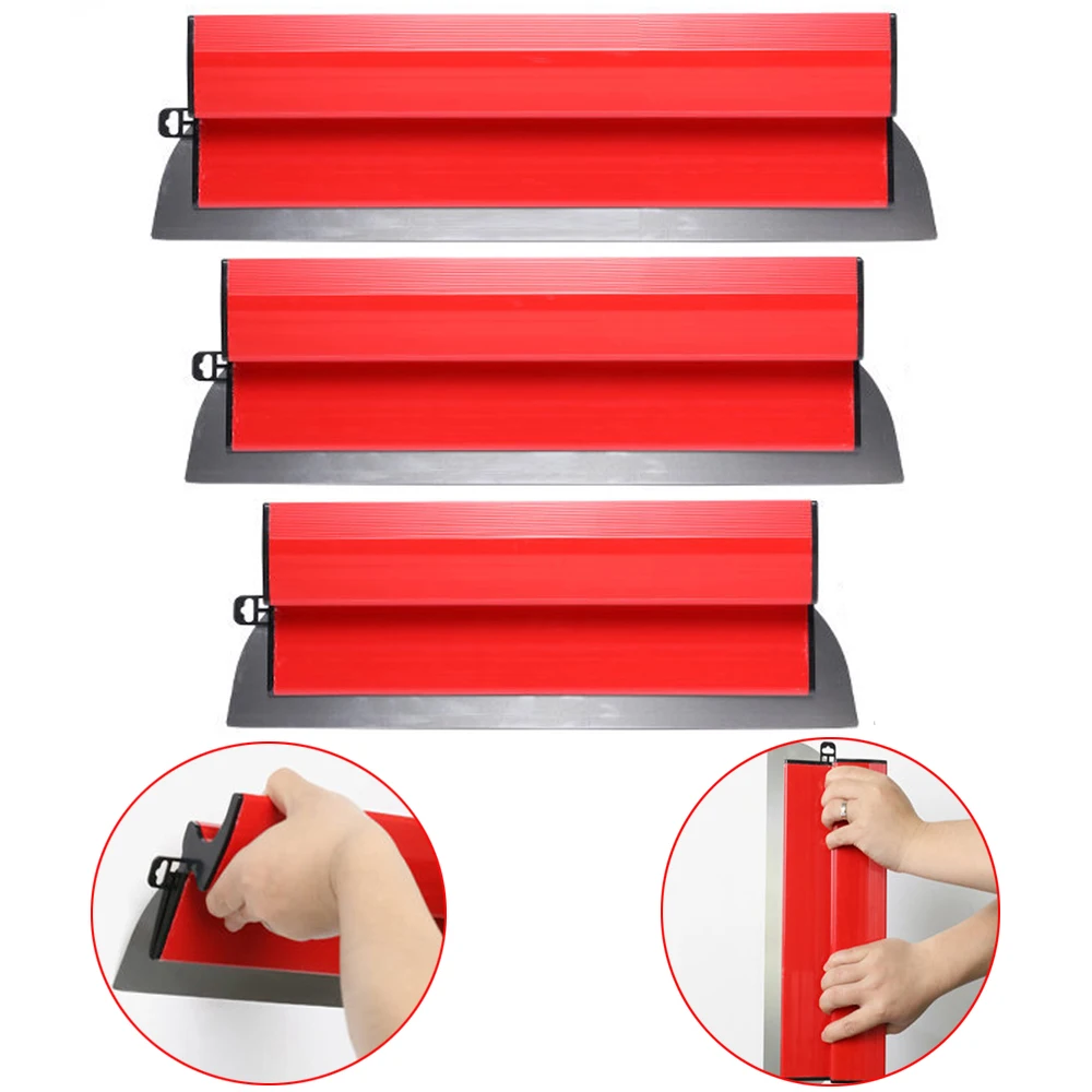 25/40/60CM Drywall Skimming Scraper Stainless Steel Skimmer Putty ...