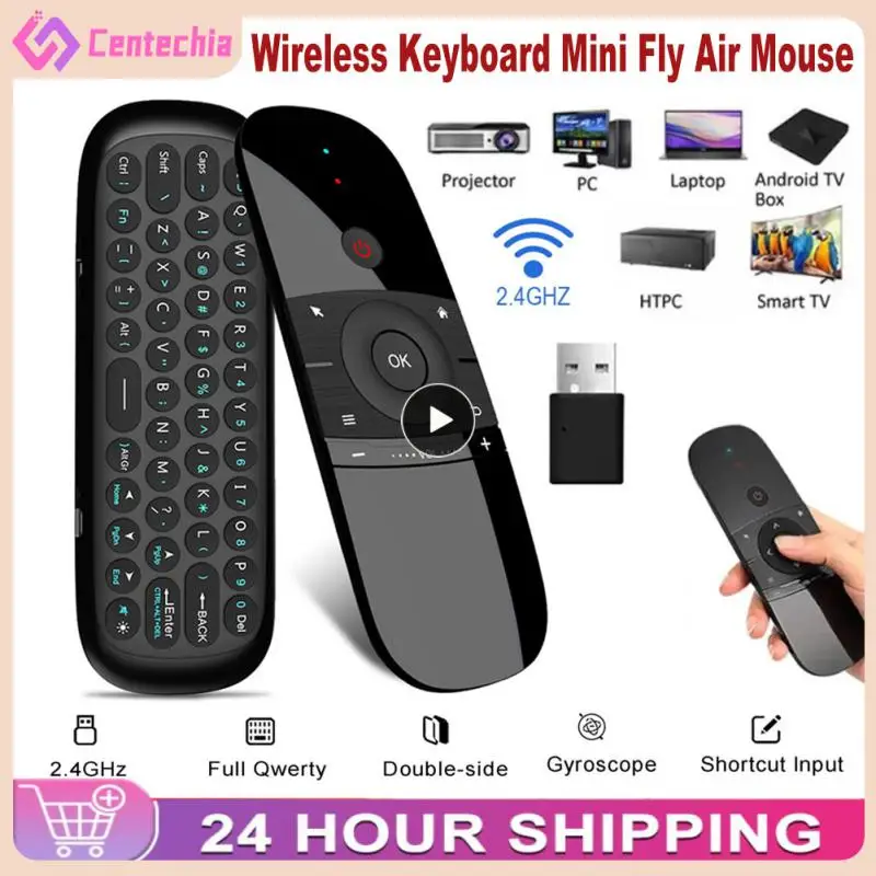 Teclado-inal-mbrico-W1-2-4G-Control-remoto-inteligente-para-Android-TV ...